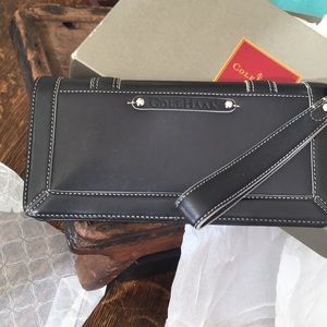 Cole Haan | Bags | Nwt Cole Haan Large Trinity Wallet In Box Black ...